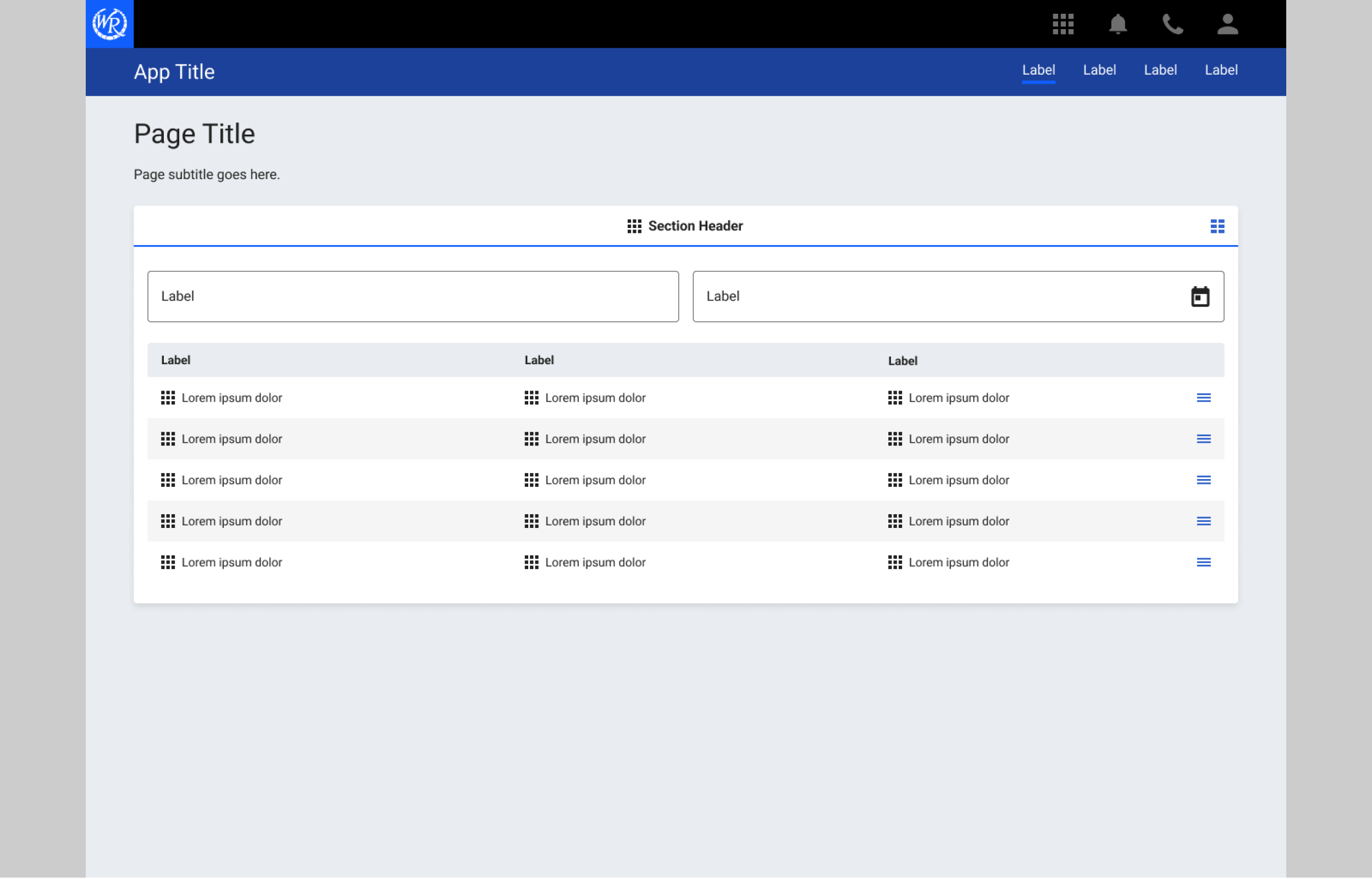 José De La Vega - Intranet Design System
